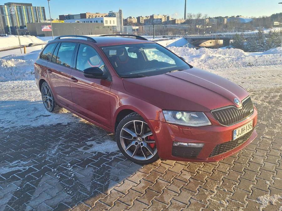 Sarkans Skoda Octavia 2014 Viļņa, ar dzinēja tilpumu 1.97 L un nobraukumu 326 tūkst. km par 6950 €, foto 4 vietnē AUTOMOTO.COM.LV