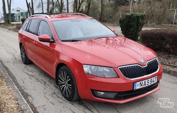 Sarkans Skoda Octavia 2014 Kauņa, ar dzinēja tilpumu 1.20 L un nobraukumu 230 tūkst. km par 5200 €, foto 5 vietnē AUTOMOTO.COM.LV
