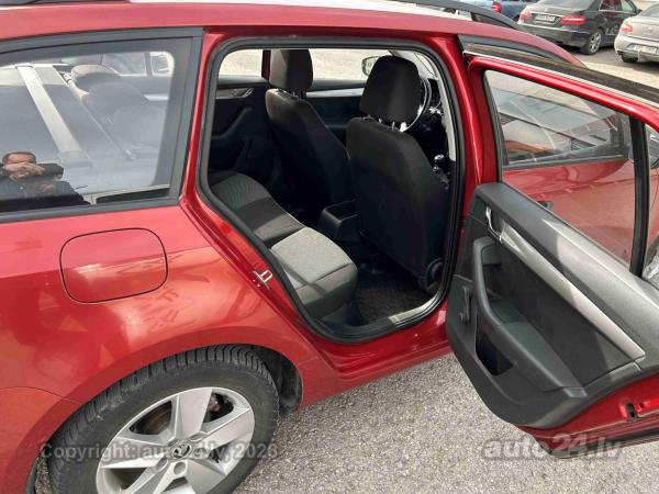 Red Skoda Octavia 2014 in Tartu, with an engine capacity of 1.60 L and mileage of 136 thousand km for 8300 €, photo 6 on AUTOMOTO.COM.LV
