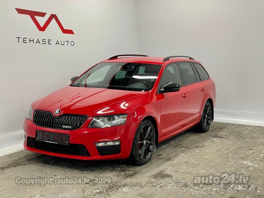 Red Skoda Octavia 2015 in Tartu, with an engine capacity of 2.00 L and mileage of 197 thousand km for 11500 €, photo 1 on AUTOMOTO.COM.LV