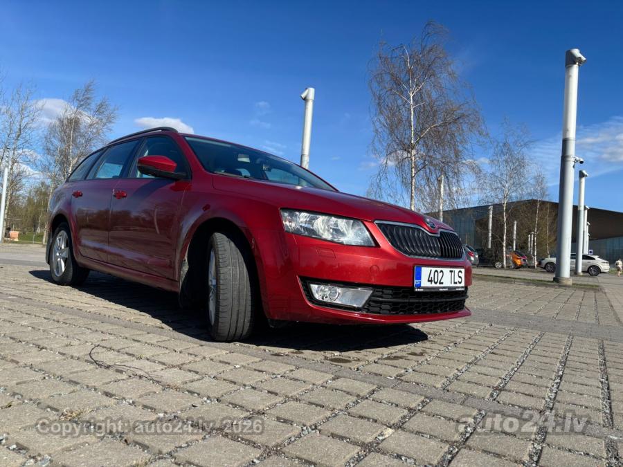 Sarkans Skoda Octavia 2015 Tartu, ar dzinēja tilpumu 1.40 L un nobraukumu 92 tūkst. km par 9000 €, foto 3 vietnē AUTOMOTO.COM.LV