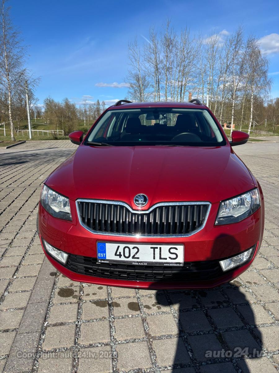 Sarkans Skoda Octavia 2015 Tartu, ar dzinēja tilpumu 1.40 L un nobraukumu 92 tūkst. km par 9000 €, foto 4 vietnē AUTOMOTO.COM.LV