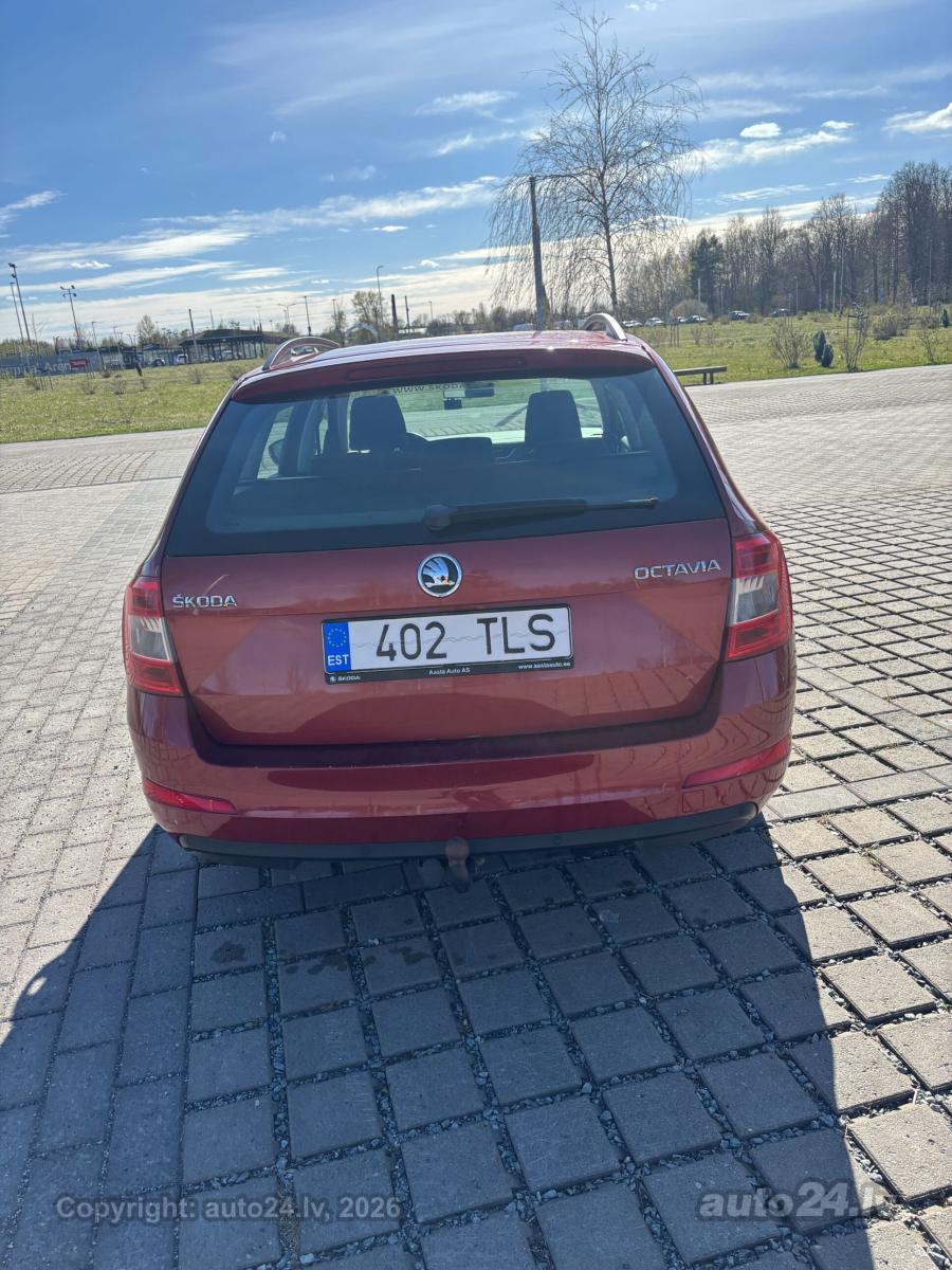 Sarkans Skoda Octavia 2015 Tartu, ar dzinēja tilpumu 1.40 L un nobraukumu 92 tūkst. km par 9000 €, foto 6 vietnē AUTOMOTO.COM.LV