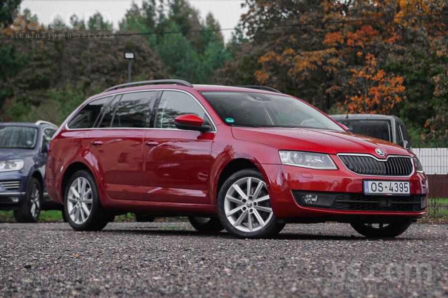 Red Skoda Octavia 2015 in Riga, with an engine capacity of 1.80 L and mileage of 209 thousand km for 8990 €, photo 3 on AUTOMOTO.COM.LV