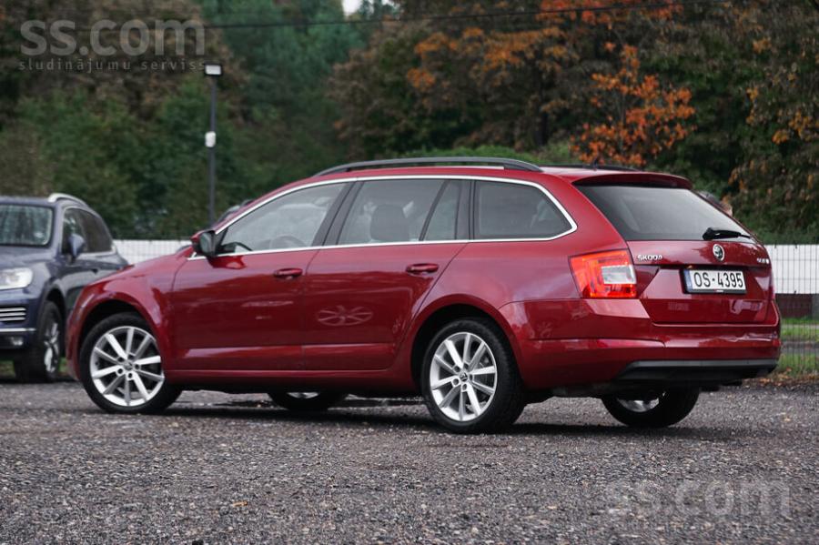 Red Skoda Octavia 2015 in Riga, with an engine capacity of 1.80 L and mileage of 209 thousand km for 8990 €, photo 4 on AUTOMOTO.COM.LV