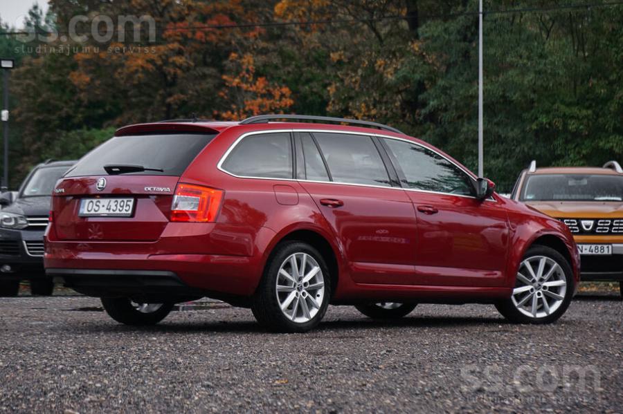 Red Skoda Octavia 2015 in Riga, with an engine capacity of 1.80 L and mileage of 209 thousand km for 8990 €, photo 5 on AUTOMOTO.COM.LV