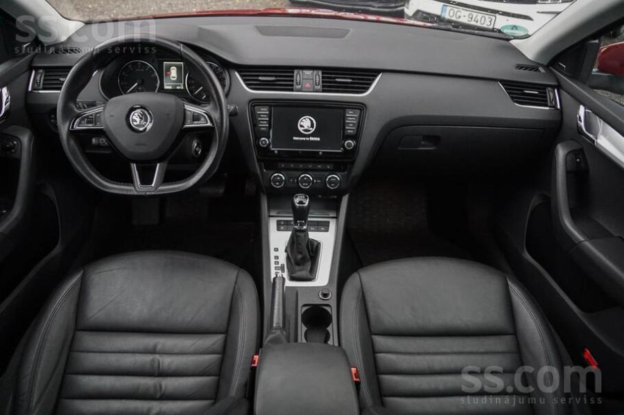 Red Skoda Octavia 2015 in Riga, with an engine capacity of 1.80 L and mileage of 209 thousand km for 8990 €, photo 13 on AUTOMOTO.COM.LV