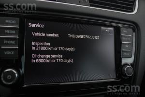 Red Skoda Octavia 2015 in Riga, with an engine capacity of 1.80 L and mileage of 209 thousand km for 8990 €, photo 23 on AUTOMOTO.COM.LV