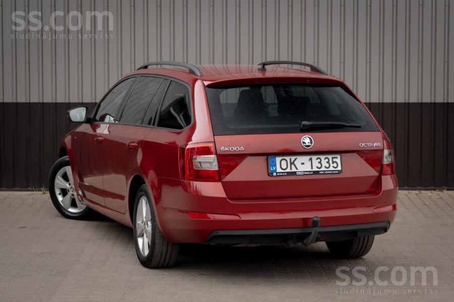 Sarkans Skoda Octavia 2016 Talsi, ar dzinēja tilpumu 1.60 L un nobraukumu 257 tūkst. km par 8250 €, foto 5 vietnē AUTOMOTO.COM.LV