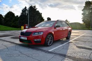 Sarkans Skoda Octavia 2016 Tallina, ar dzinēja tilpumu 2.00 L un nobraukumu 198 tūkst. km par 11500 €, foto  vietnē AUTOMOTO.COM.LV
