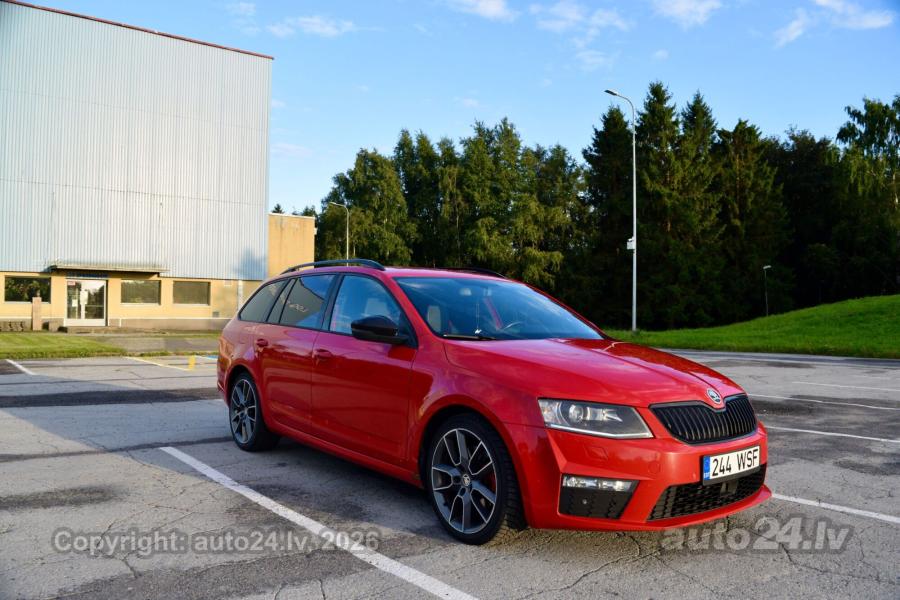 Sarkans Skoda Octavia 2016 Tallina, ar dzinēja tilpumu 2.00 L un nobraukumu 198 tūkst. km par 11500 €, foto 3 vietnē AUTOMOTO.COM.LV