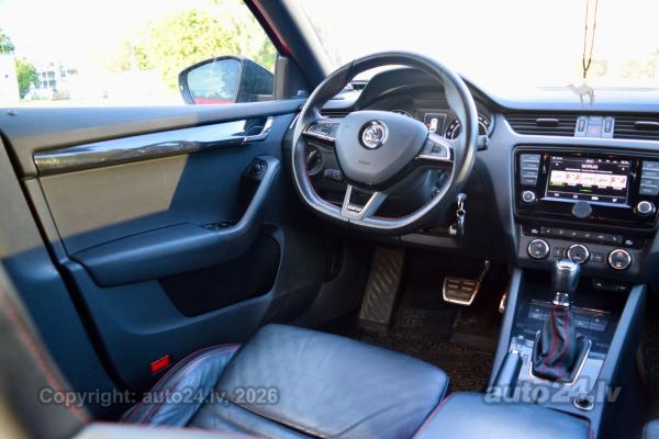 Red Skoda Octavia 2016 in Tallinn, with an engine capacity of 2.00 L and mileage of 198 thousand km for 11500 €, photo 10 on AUTOMOTO.COM.LV