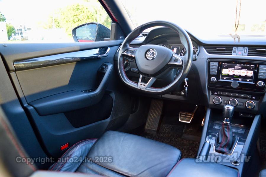 Sarkans Skoda Octavia 2016 Tallina, ar dzinēja tilpumu 2.00 L un nobraukumu 198 tūkst. km par 11500 €, foto 11 vietnē AUTOMOTO.COM.LV