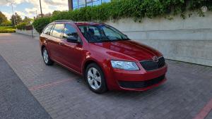 Red Skoda Octavia 2016 in Ukmerge, with an engine capacity of 1.20 L and mileage of 216 thousand km for 5400 €, photo  on AUTOMOTO.COM.LV
