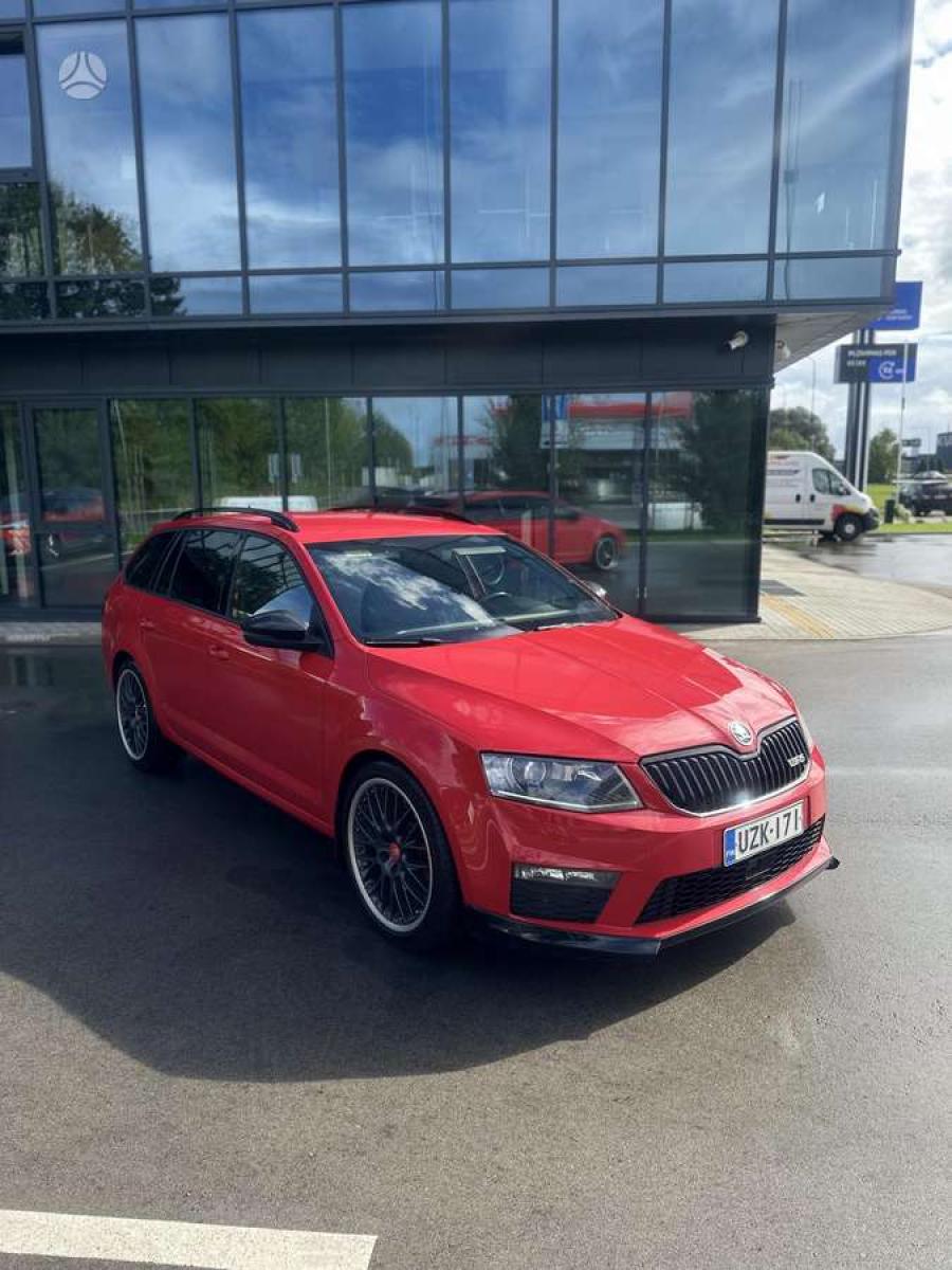 Sarkans Skoda Octavia 2016 Panevēža, ar dzinēja tilpumu 1.97 L un nobraukumu 312 tūkst. km par 10999 €, foto 1 vietnē AUTOMOTO.COM.LV