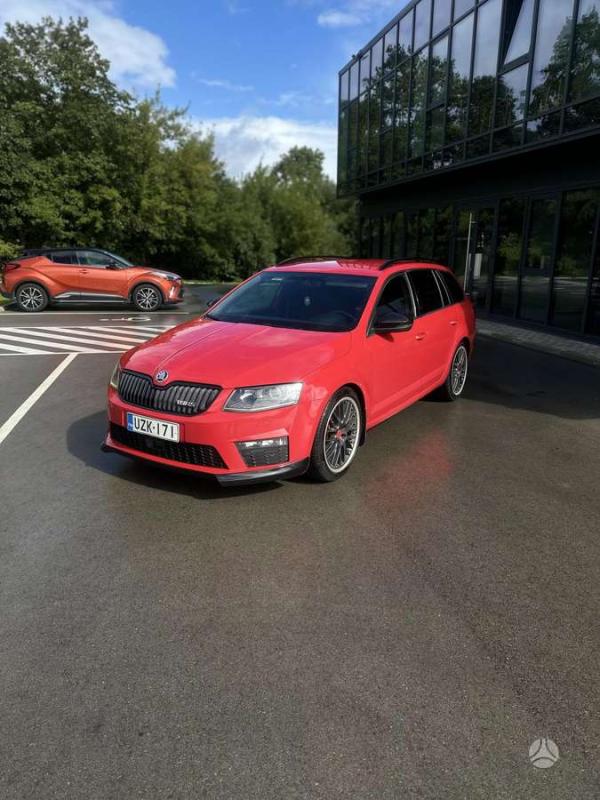 Sarkans Skoda Octavia 2016 Panevēža, ar dzinēja tilpumu 1.97 L un nobraukumu 312 tūkst. km par 10999 €, foto 4 vietnē AUTOMOTO.COM.LV
