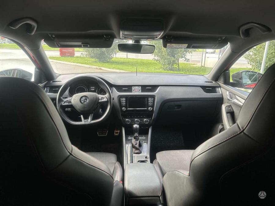 Sarkans Skoda Octavia 2016 Panevēža, ar dzinēja tilpumu 1.97 L un nobraukumu 312 tūkst. km par 10999 €, foto 8 vietnē AUTOMOTO.COM.LV