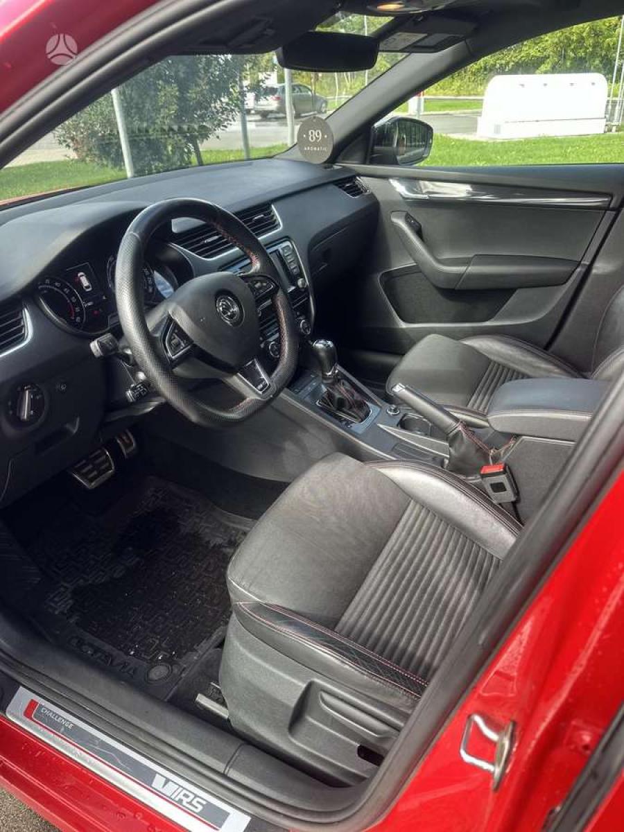 Sarkans Skoda Octavia 2016 Panevēža, ar dzinēja tilpumu 1.97 L un nobraukumu 312 tūkst. km par 10999 €, foto 9 vietnē AUTOMOTO.COM.LV