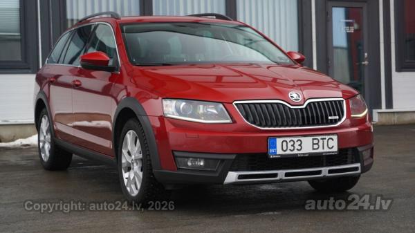 Sarkans Skoda Octavia 2017 Tallina, ar dzinēja tilpumu 2.00 L un nobraukumu 258 tūkst. km par 10990 €, foto 2 vietnē AUTOMOTO.COM.LV
