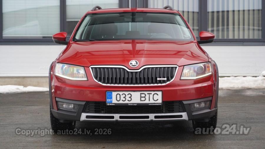 Red Skoda Octavia 2017 in Tallinn, with an engine capacity of 2.00 L and mileage of 258 thousand km for 10990 €, photo 3 on AUTOMOTO.COM.LV