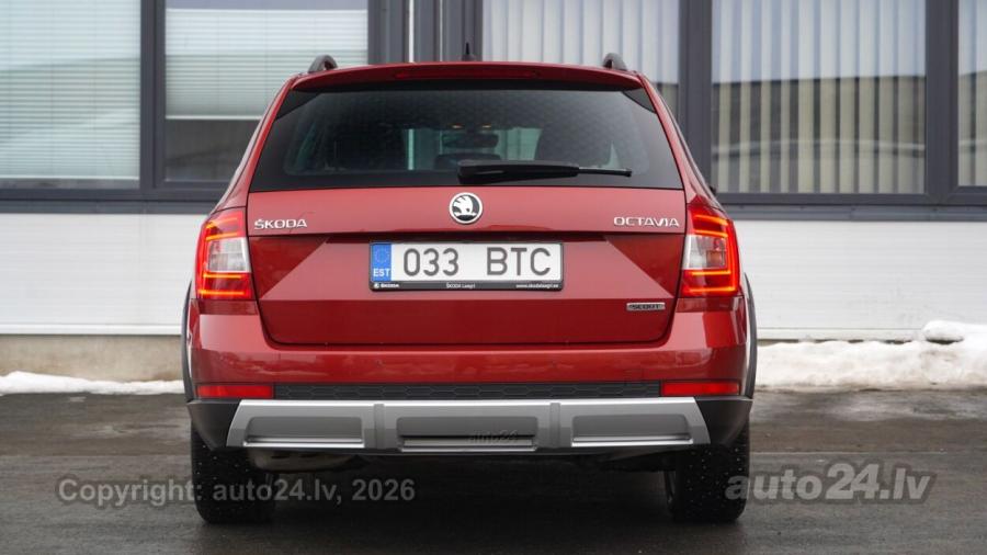 Red Skoda Octavia 2017 in Tallinn, with an engine capacity of 2.00 L and mileage of 258 thousand km for 10990 €, photo 6 on AUTOMOTO.COM.LV