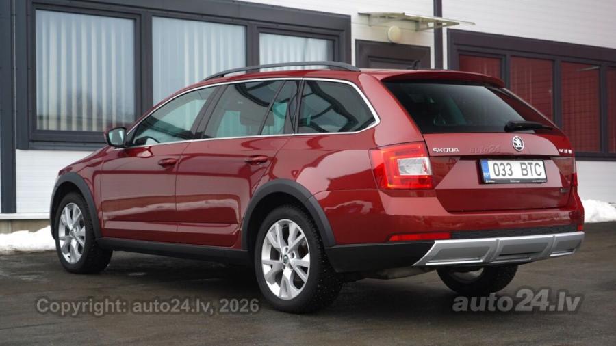 Red Skoda Octavia 2017 in Tallinn, with an engine capacity of 2.00 L and mileage of 258 thousand km for 10990 €, photo 7 on AUTOMOTO.COM.LV