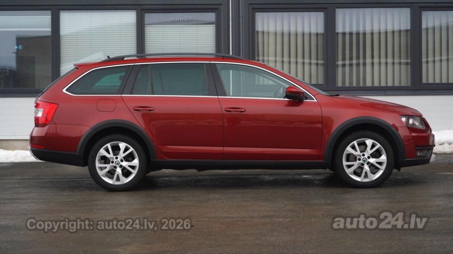 Red Skoda Octavia 2017 in Tallinn, with an engine capacity of 2.00 L and mileage of 258 thousand km for 10990 €, photo 15 on AUTOMOTO.COM.LV