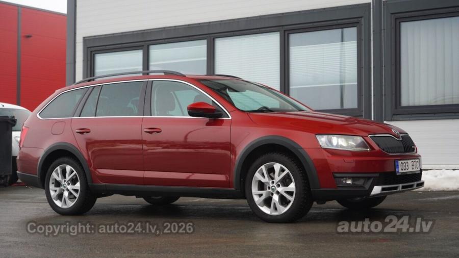 Red Skoda Octavia 2017 in Tallinn, with an engine capacity of 2.00 L and mileage of 258 thousand km for 10990 €, photo 23 on AUTOMOTO.COM.LV