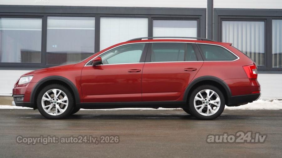 Red Skoda Octavia 2017 in Tallinn, with an engine capacity of 2.00 L and mileage of 258 thousand km for 10990 €, photo 25 on AUTOMOTO.COM.LV