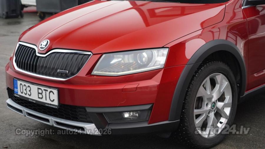 Red Skoda Octavia 2017 in Tallinn, with an engine capacity of 2.00 L and mileage of 258 thousand km for 10990 €, photo 29 on AUTOMOTO.COM.LV