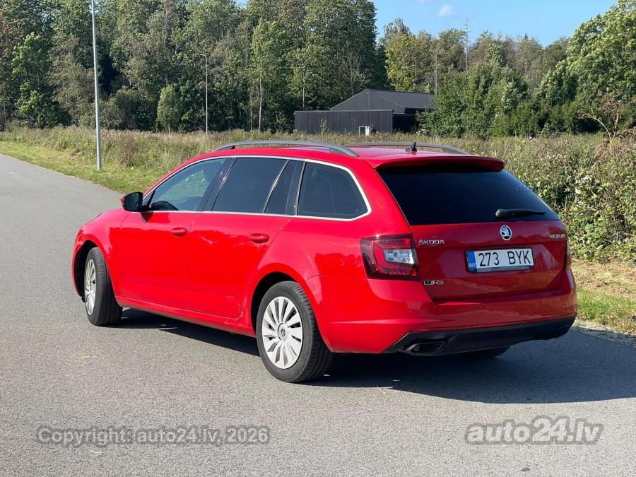 Red Skoda Octavia 2017 in Tallinn, with an engine capacity of 1.40 L and mileage of 354 thousand km for 6490 €, photo 4 on AUTOMOTO.COM.LV