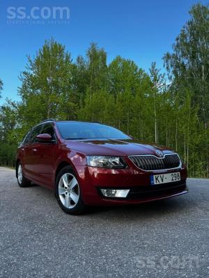 Red Skoda Octavia 2017 in Talsi, with an engine capacity of 1.60 L and mileage of 241 thousand km for 7500 €, photo  on AUTOMOTO.COM.LV