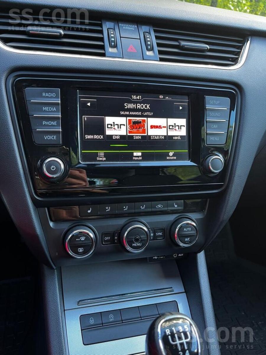 Sarkans Skoda Octavia 2017 Talsi, ar dzinēja tilpumu 1.60 L un nobraukumu 241 tūkst. km par 7500 €, foto 11 vietnē AUTOMOTO.COM.LV