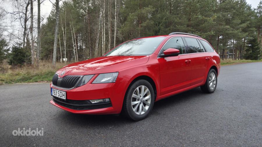 Red Skoda Octavia 2017 in Tallinn, with an engine capacity of 1.60 L and mileage of 263 thousand km for 8900 €, photo 4 on AUTOMOTO.COM.LV