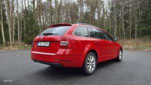 Red Skoda Octavia 2017 in Tallinn, with an engine capacity of 1.60 L and mileage of 263 thousand km for 8900 €, photo 24 on AUTOMOTO.COM.LV