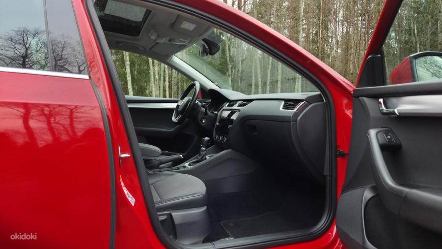 Red Skoda Octavia 2017 in Tallinn, with an engine capacity of 1.60 L and mileage of 263 thousand km for 8900 €, photo 27 on AUTOMOTO.COM.LV