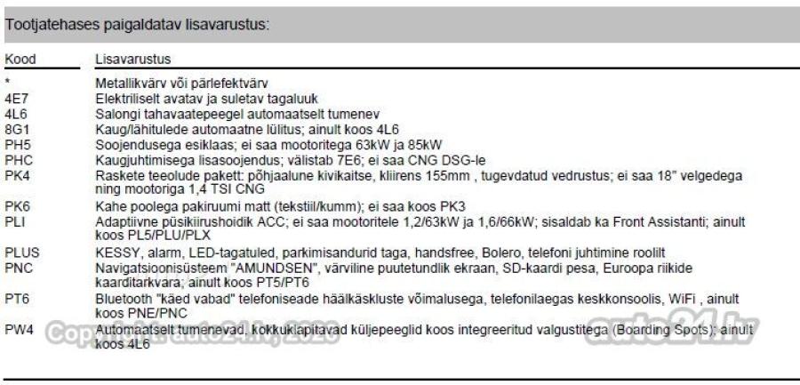 Sarkans Skoda Octavia 2017 Tallina, ar dzinēja tilpumu 1.40 L un nobraukumu 114 tūkst. km par 11800 €, foto 18 vietnē AUTOMOTO.COM.LV