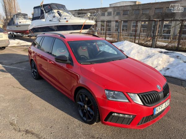 Red Skoda Octavia 2018 in Klaipeda, with an engine capacity of 2.00 L and mileage of 165 thousand km for 14700 €, photo 1 on AUTOMOTO.COM.LV