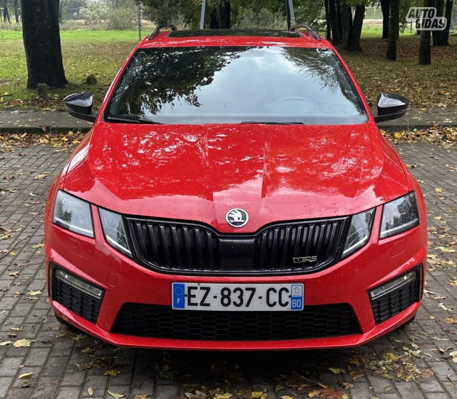 Red Skoda Octavia 2018 in Taurage, with an engine capacity of 2.00 L and mileage of 185 thousand km for 15500 €, photo 1 on AUTOMOTO.COM.LV