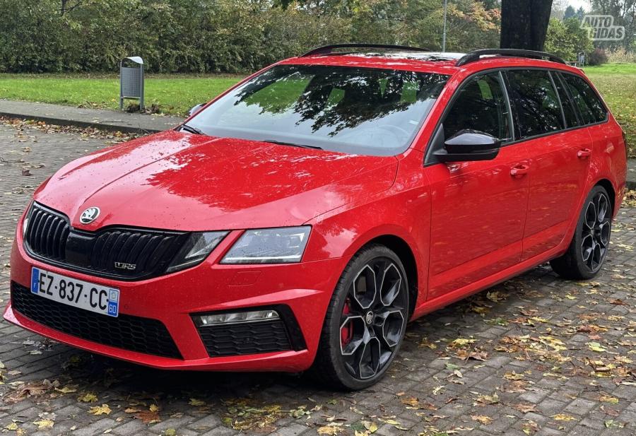 Red Skoda Octavia 2018 in Taurage, with an engine capacity of 2.00 L and mileage of 185 thousand km for 15500 €, photo 4 on AUTOMOTO.COM.LV