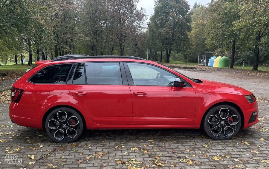 Red Skoda Octavia 2018 in Taurage, with an engine capacity of 2.00 L and mileage of 185 thousand km for 15500 €, photo 5 on AUTOMOTO.COM.LV