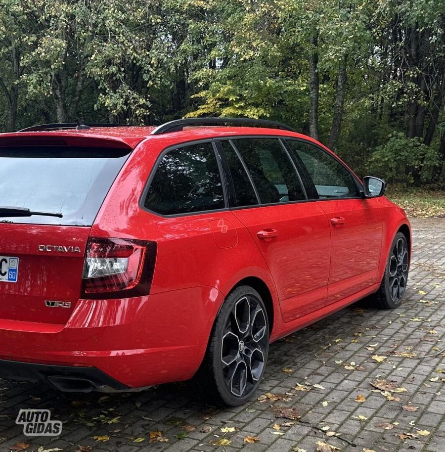 Red Skoda Octavia 2018 in Taurage, with an engine capacity of 2.00 L and mileage of 185 thousand km for 15500 €, photo 6 on AUTOMOTO.COM.LV