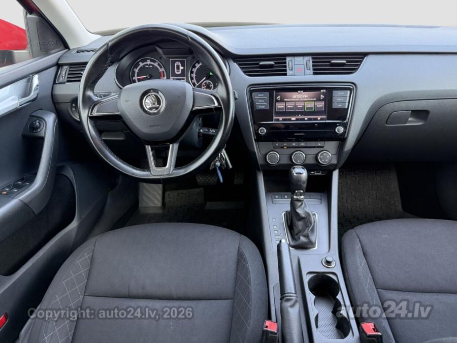 Sarkans Skoda Octavia 2019 Pērnava, ar dzinēja tilpumu 1.50 L un nobraukumu 196 tūkst. km par 10900 €, foto 5 vietnē AUTOMOTO.COM.LV