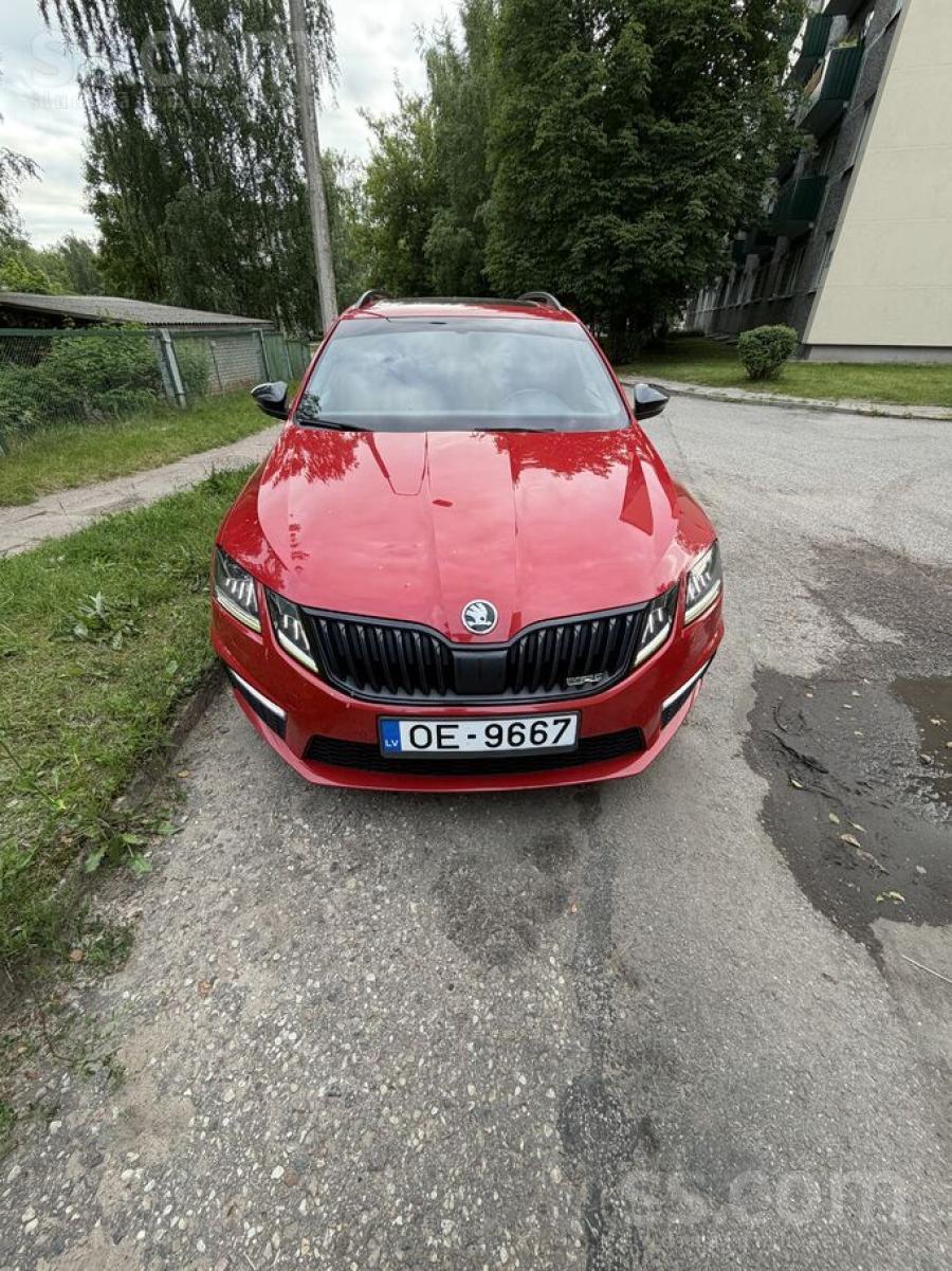 Красный Шкода Октавия 2019 в Даугавпилс, объемом двигателя 2.00 л и пробегом 312 тыс. км за 12000 €, фото 3 на AUTOMOTO.COM.LV