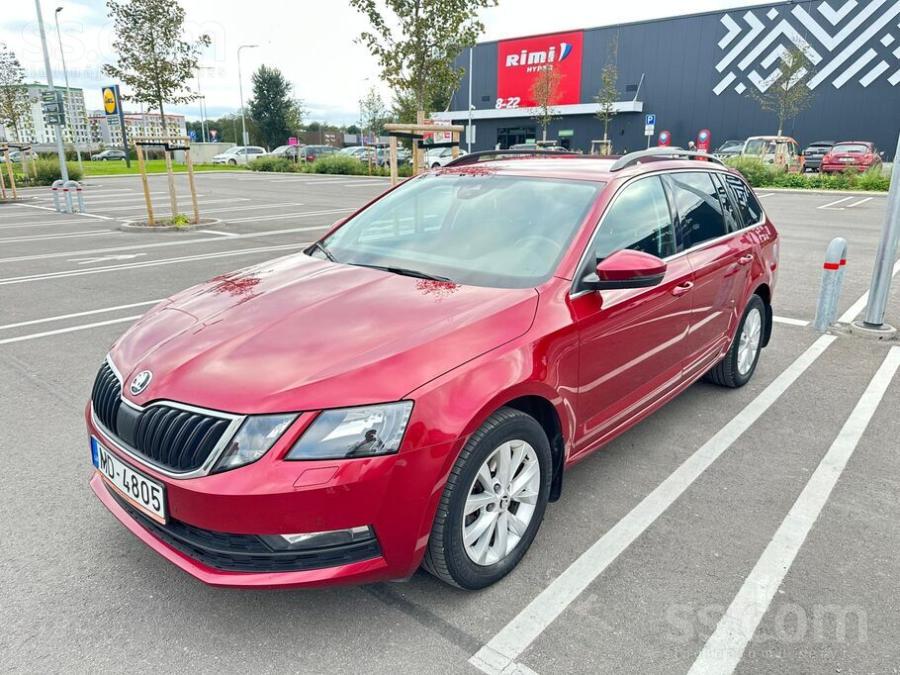 Sarkans Skoda Octavia 2019 Rīga, ar dzinēja tilpumu 1.50 L un nobraukumu 196 tūkst. km par 10996 €, foto 3 vietnē AUTOMOTO.COM.LV