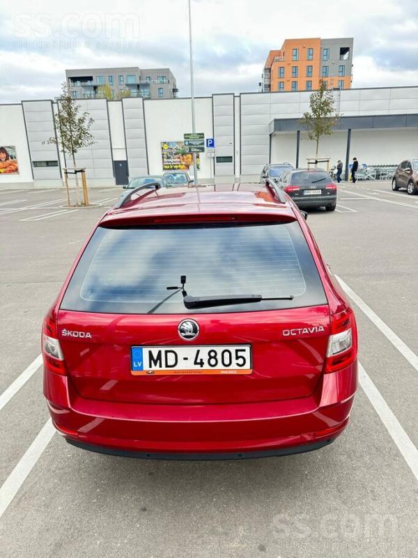 Sarkans Skoda Octavia 2019 Rīga, ar dzinēja tilpumu 1.50 L un nobraukumu 196 tūkst. km par 10996 €, foto 4 vietnē AUTOMOTO.COM.LV