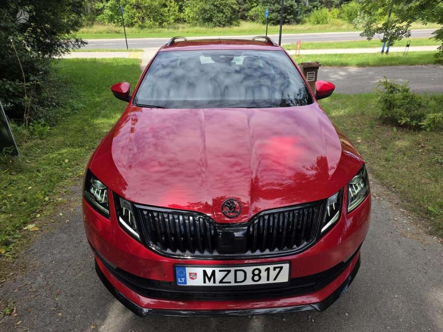 Red Skoda Octavia 2019 in Alytus, with an engine capacity of 1.97 L and mileage of 215 thousand km for 8500 €, photo 4 on AUTOMOTO.COM.LV