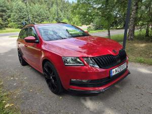 Red Skoda Octavia 2019 in Alytus, with an engine capacity of 1.97 L and mileage of 215 thousand km for 8500 €, photo 5 on AUTOMOTO.COM.LV