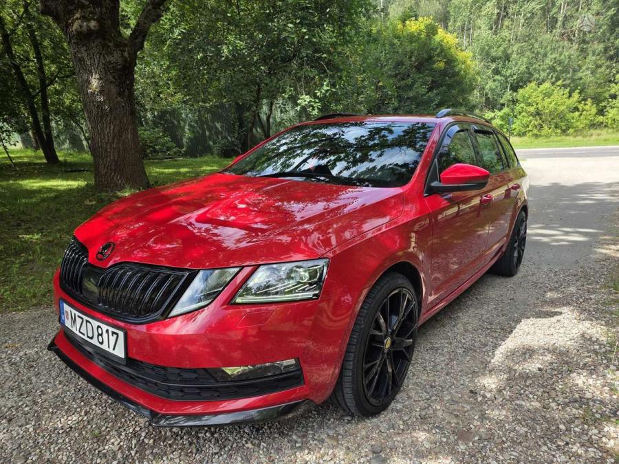 Red Skoda Octavia 2019 in Alytus, with an engine capacity of 1.97 L and mileage of 215 thousand km for 8500 €, photo 6 on AUTOMOTO.COM.LV