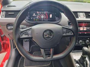 Red Skoda Octavia 2019 in Alytus, with an engine capacity of 1.97 L and mileage of 215 thousand km for 8500 €, photo 14 on AUTOMOTO.COM.LV